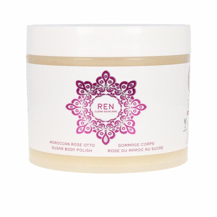 Ren Clean Skincare | MOROCCAN ROSE OTTO sugar body polish 330 ml ...