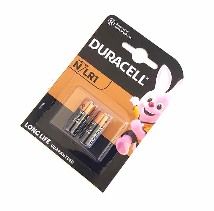 Pila LR1 Duracell E90 Pila N Duracell Blister 2 unidades 1,5v para ...