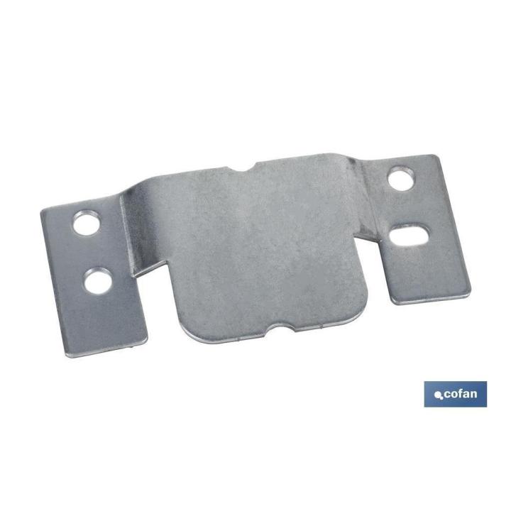 Chapa anclaje zincada 100 x 47 mm caja 50 unid. | Miravia