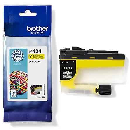Brother lc424 amarillo cartucho de tinta original - lc424y | Miravia