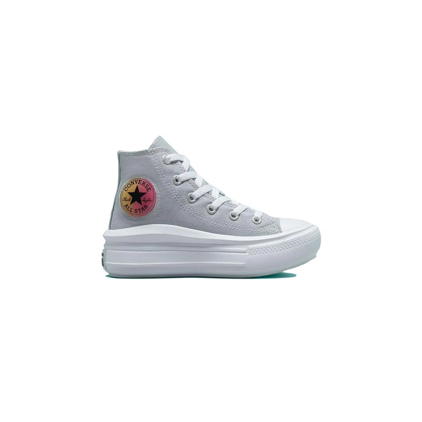Zapatilla Niña Converse Move Hi Gris | Miravia