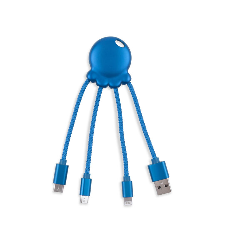 Xoopar Octopus Adaptador USB multi conector con orificio para llavero ...