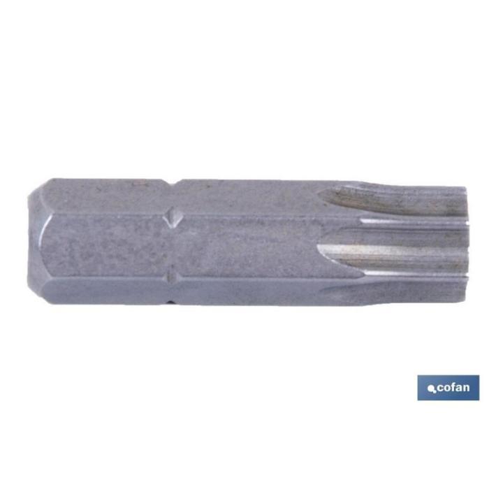 Punta de destornillador torx t-25 25 mm venta unitaria | Miravia
