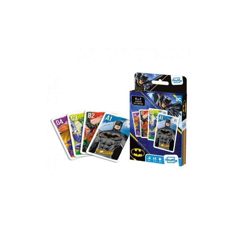 JUEGO CARTAS SHUFFLE 4 EN 1 BATMAN. Producto con existencias en España ...