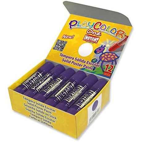 Instant témperas sólidas basic one barra 10gr caja 12u lila | Miravia