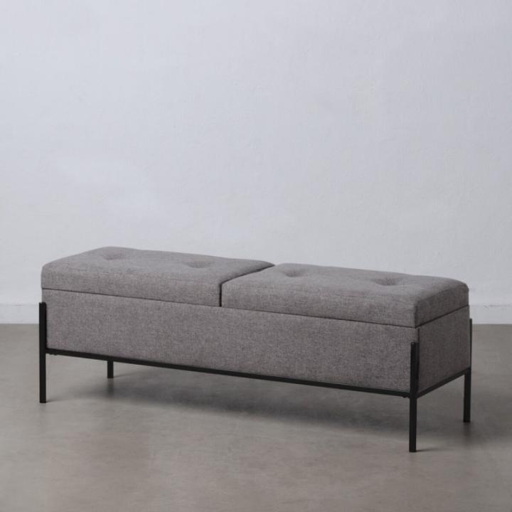 BB Home-Baúl 123 x 40 x 43 cm Tejido Sintético Metal | Miravia