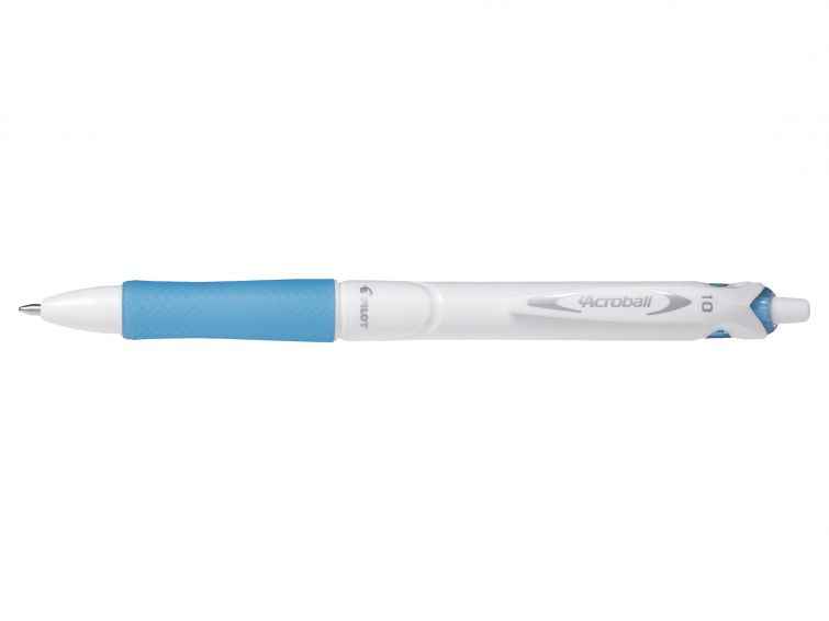 Pilot boligrafo de bola retractil acroball purewhite - recargable ...