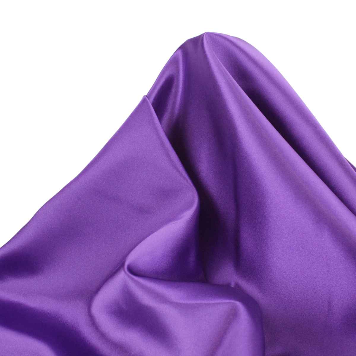 TELA RASO COLOR MORADO POR METROS POLIÉSTER 100% ANCHO 150cm | Miravia