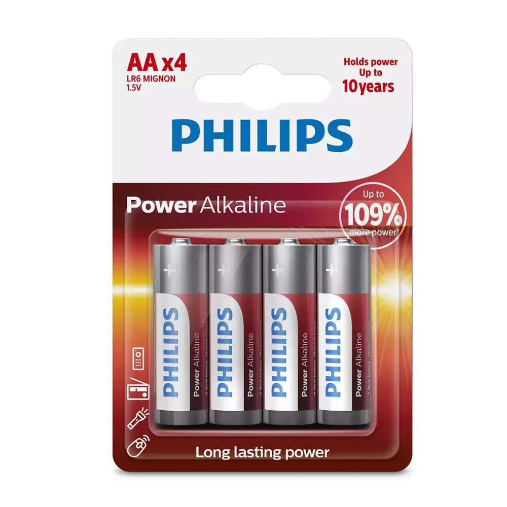 Philips PowerLife LR6-P4/00B pila doméstica Single-use battery AA ...