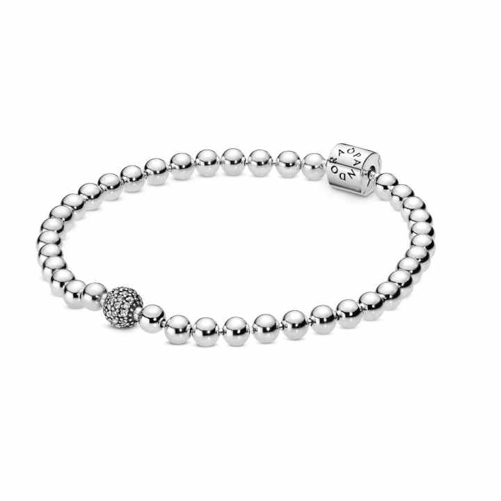 Pulsera Pandora 598342CZ-21 de cuentas y pavé | Miravia