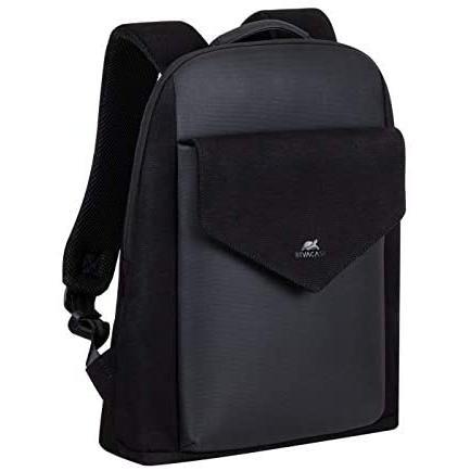 RivaCase® 8524 Black Canvas Urban Backpack | Miravia