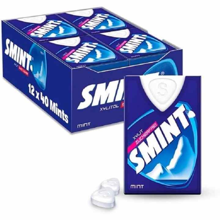 SMINT MENTA AZUL (12 UNDS) | Miravia