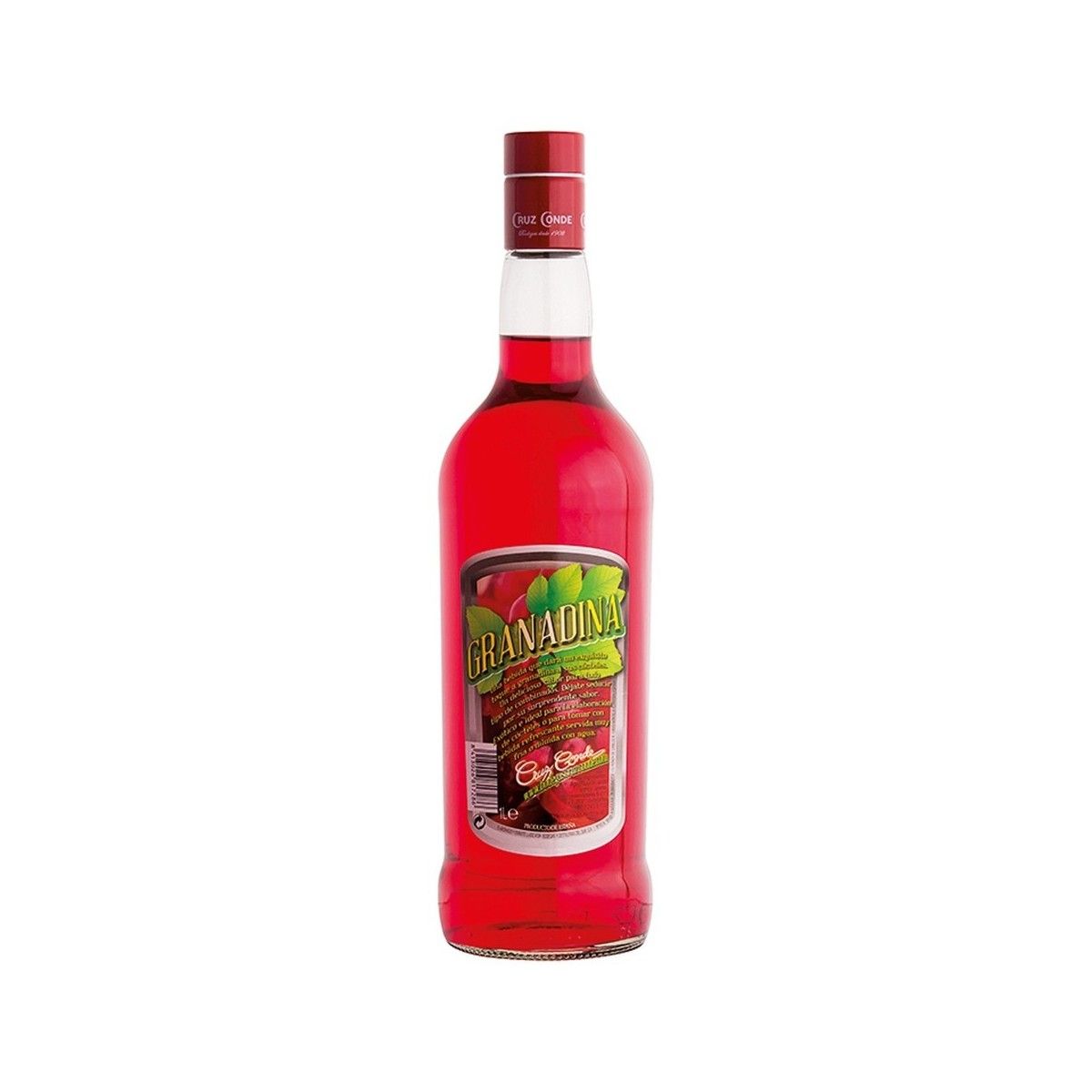 Cruz Conde Licor Sabor Granadina Sin Alcohol - 1 L. | Miravia