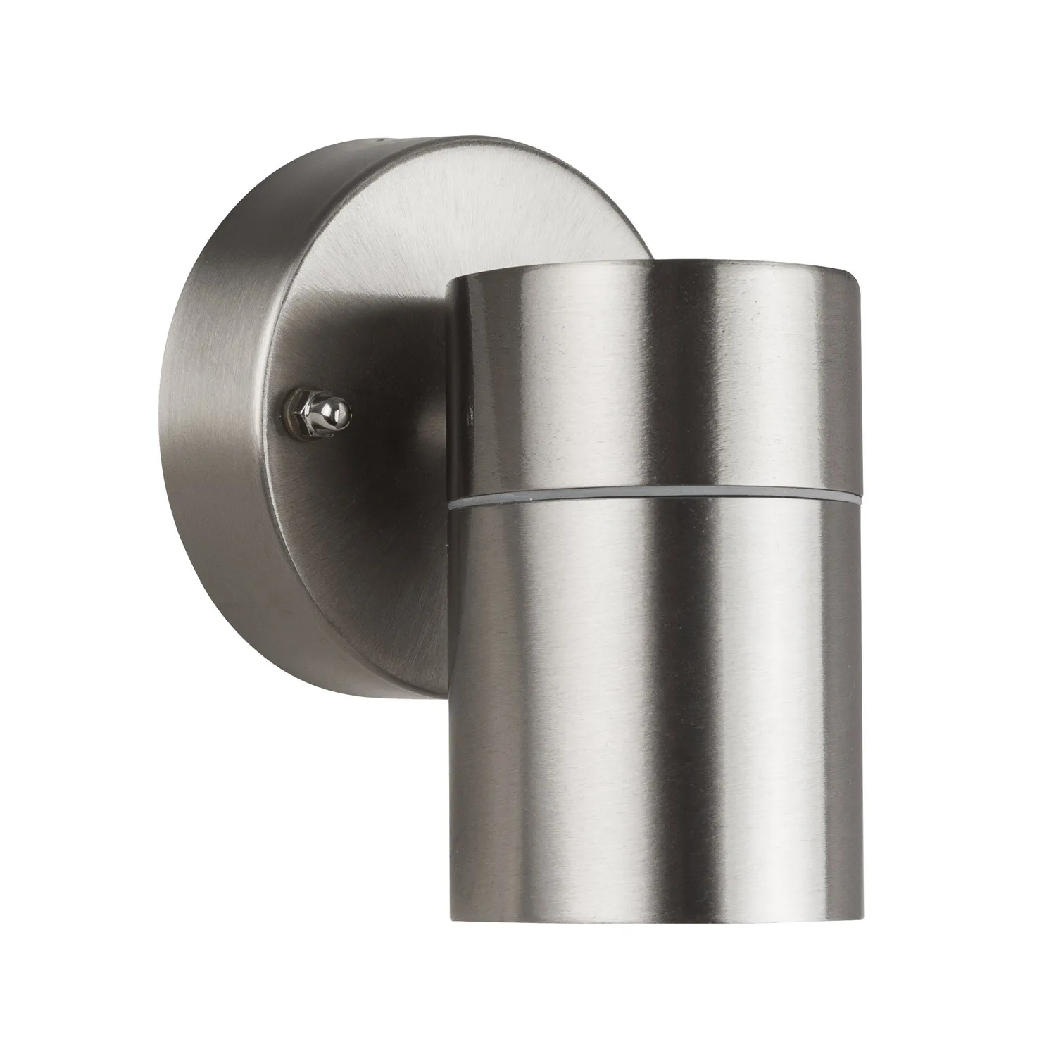 Ledkia Aplique de Pared Exterior de Acero Inoxidable Satin ILUZZIA ...