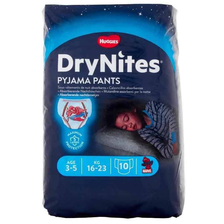 Drynites niño 3-5 Años, 10 pañales | Miravia
