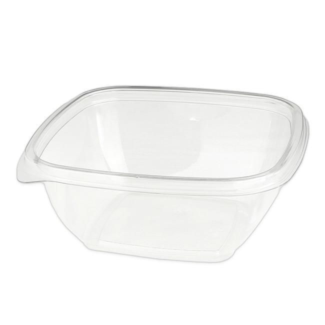 Bol de Plástico Cuadrado PET 375ml 125x125x50mm (500 Uds) | Miravia