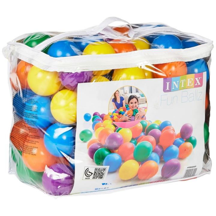Intex-Bolas Intex Fun Ballz Multicolor 100 Piezas | Miravia