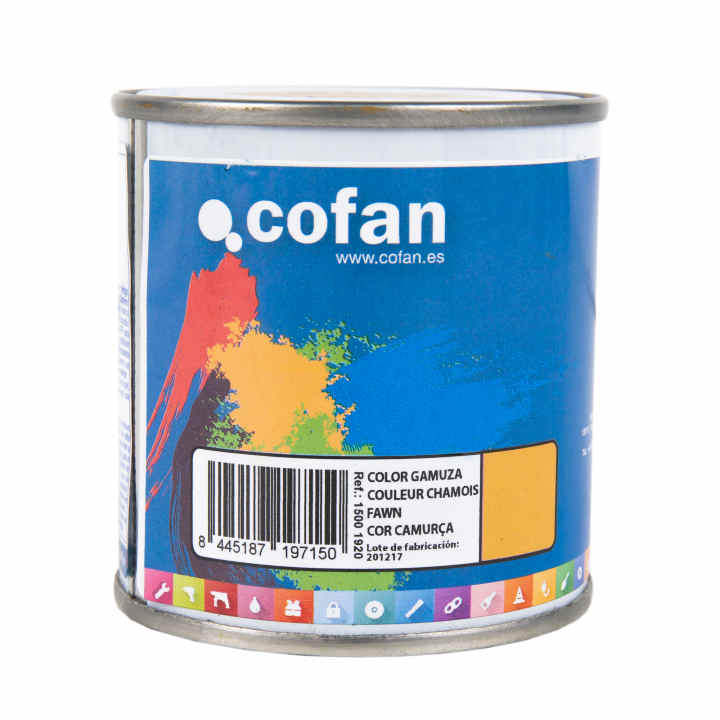 Cofan Esmalte Sintético | Color Gamuza | Envase de 125 ml | Miravia