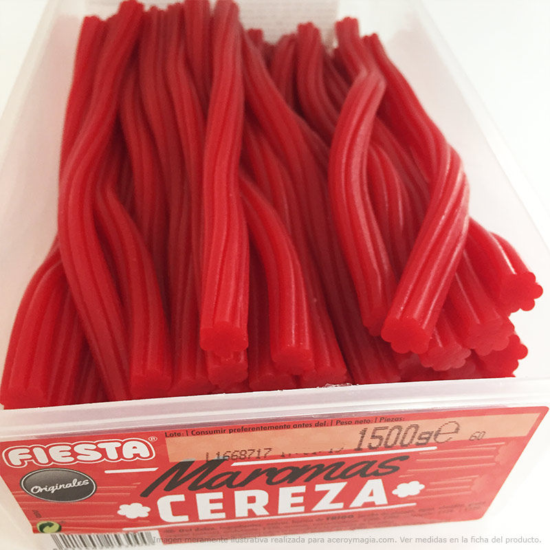 MAROMAS REGALIZ CEREZA FIESTA 60 UNDS | Miravia