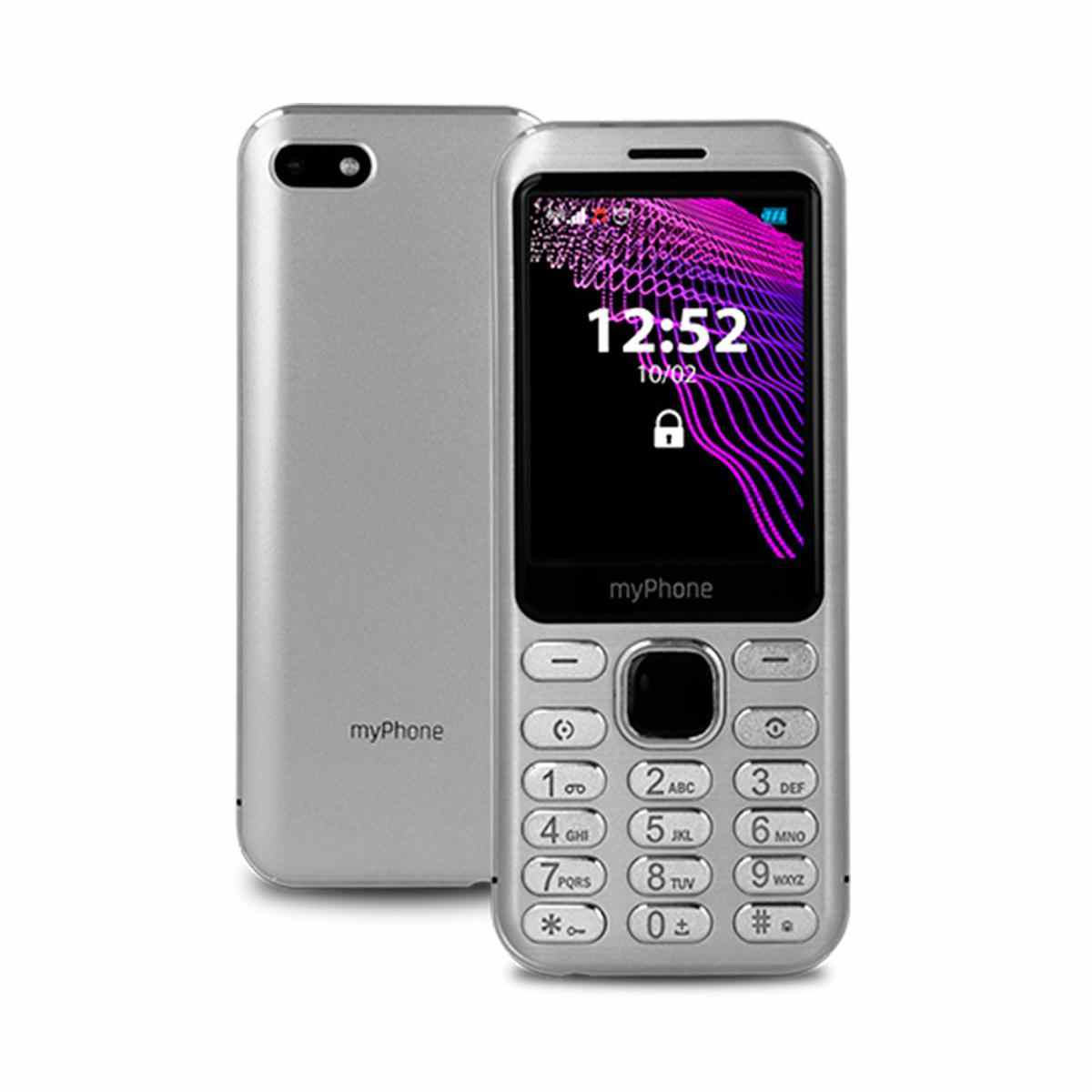 Myphone maestro plata móvil 2g dual sim 2.8'' slim cámara 2mp bluetooth ...
