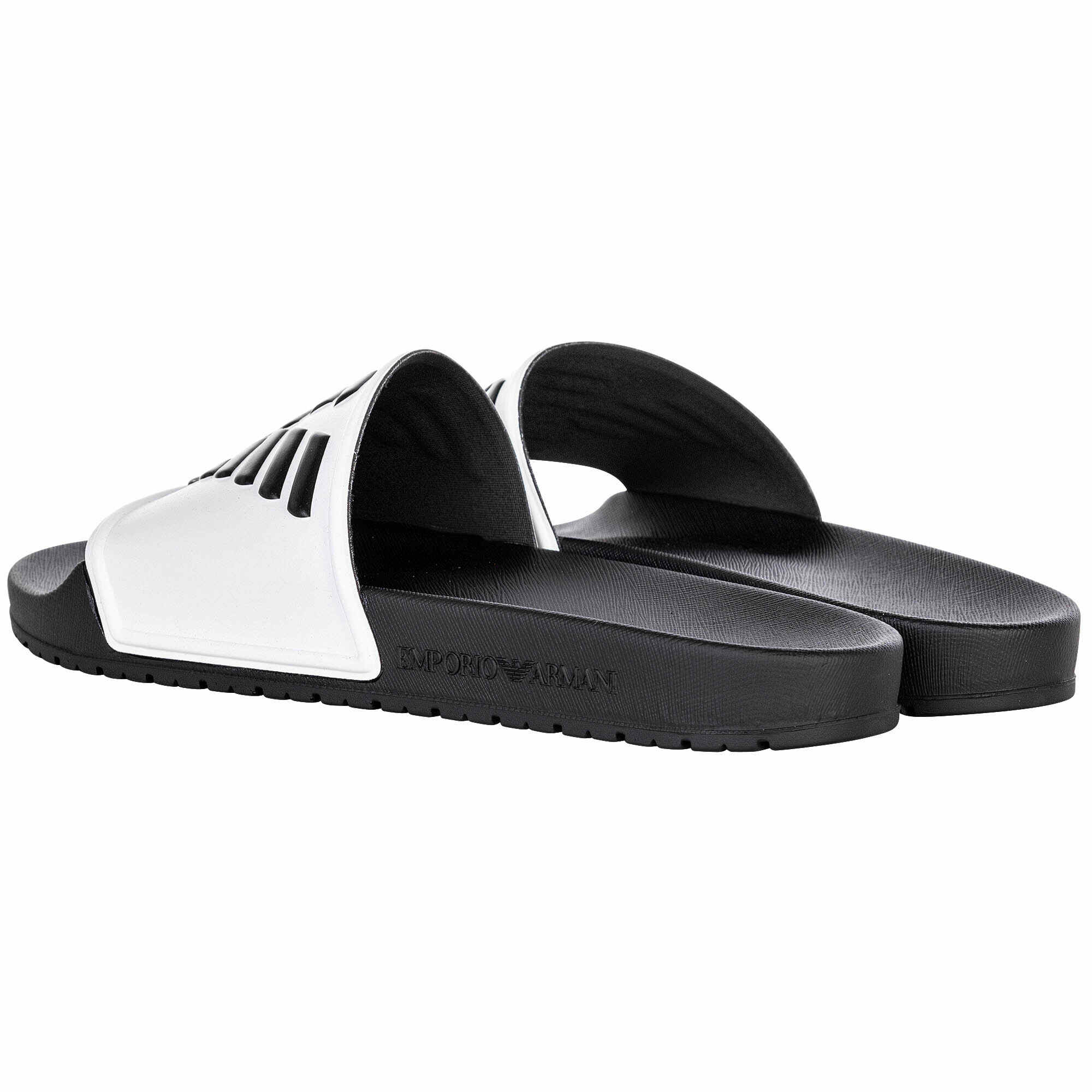 EMPORIO ARMANI Sandalias de baño para hombre - SPONGE EAGLE, Chanclas ...