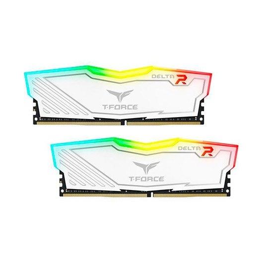 Memoria RAM DDR4 16GB 2X8G PC3000 Teamgroup Delta R Blanco | Miravia