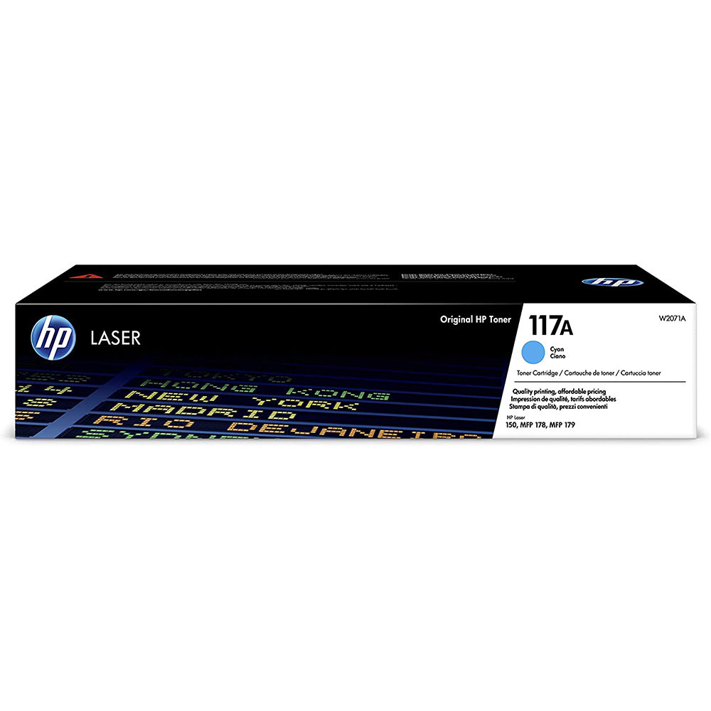 Toner Original HP Nº117A Cian W2071A | Miravia