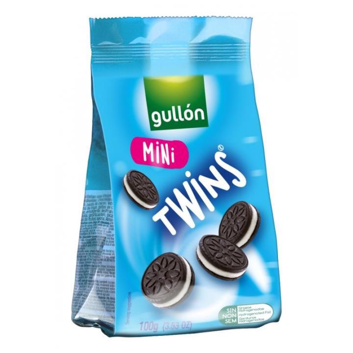 GULLON MINI O2 RELLENO BLANCO 100g MINI TWINS---12 unds--- | Miravia