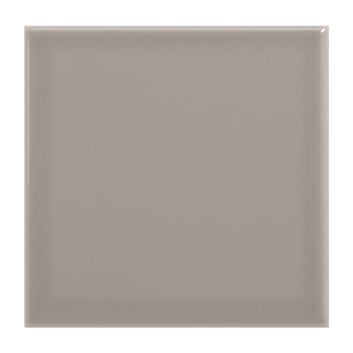 Complementto Azulejo 10 x 10 Liso Brillo de color Gris Claro 1m2 | Miravia
