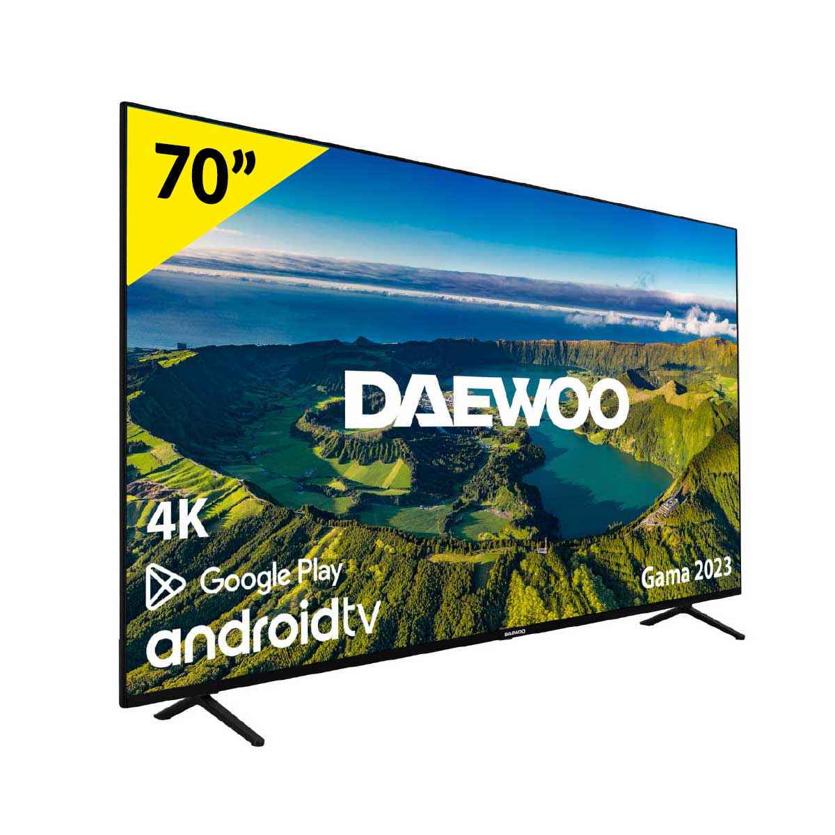Televisor Smart TV Daewoo 70DM73UA 70" Android 11 Wifi Bluetooth 4K HDR ...