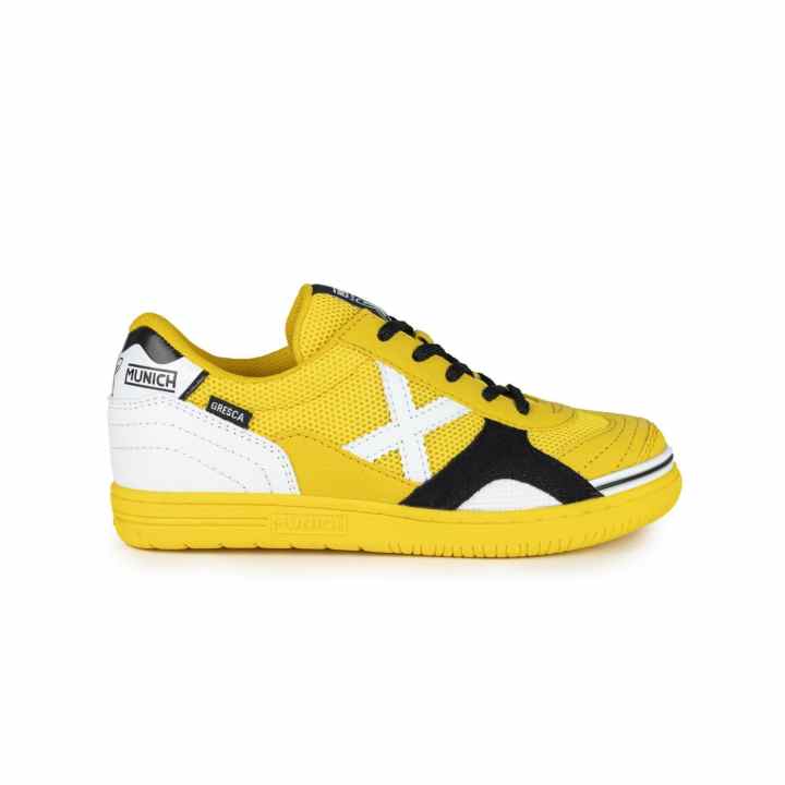 Zapatillas munich gresca kid 316 amarillo de niño. | Miravia
