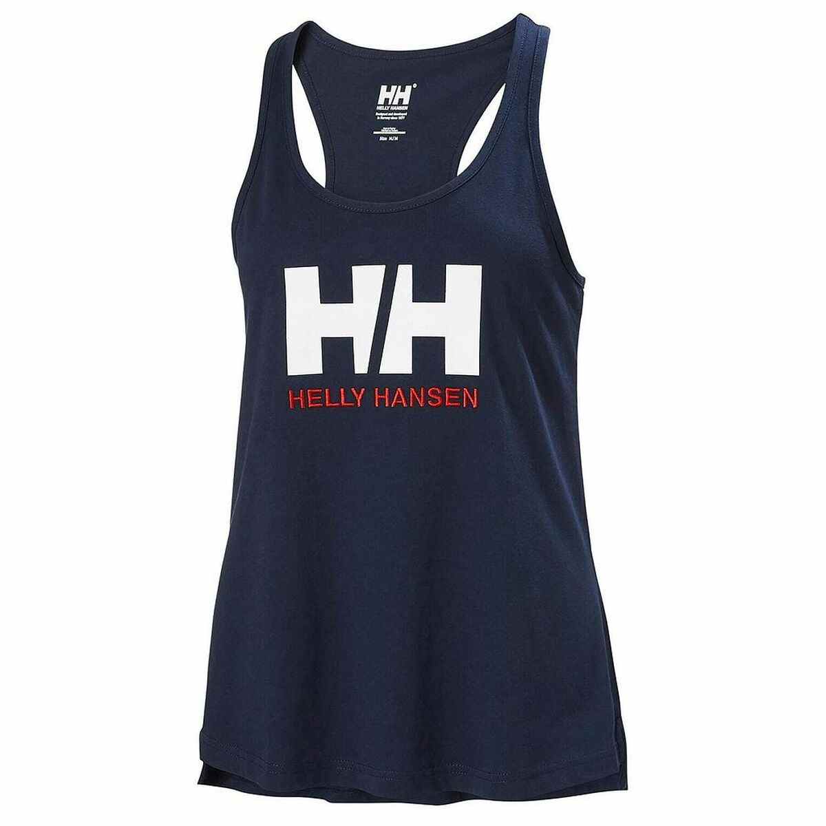 Camiseta para Mujer sin Mangas LOGO SINGLET 33838 Helly Hansen 597 Azul ...