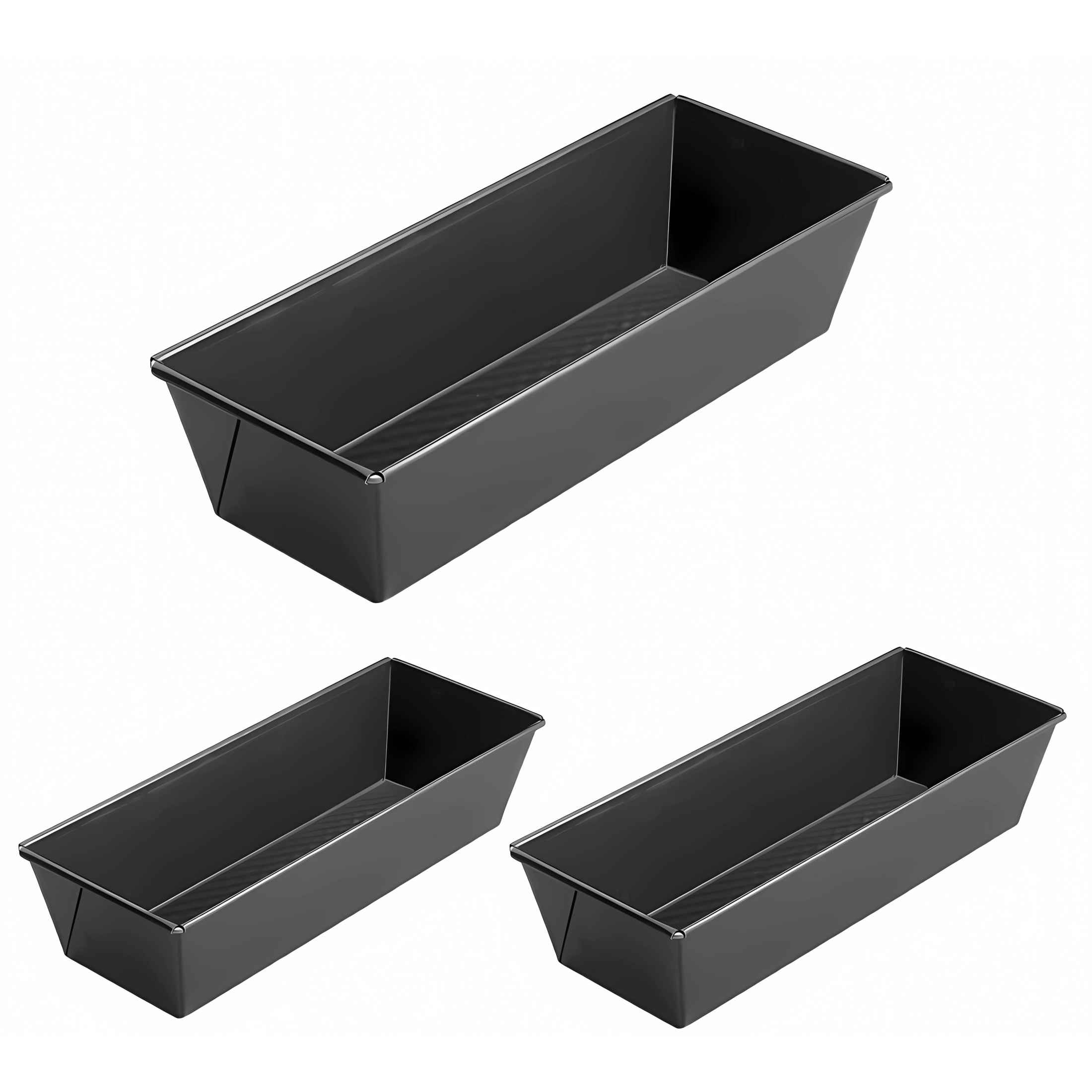 EUROXANTY Molde Rectangular para horno 3 Tamaño PACK | Molde ...