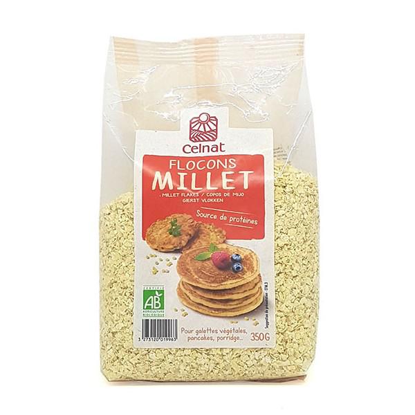 Copos de mijo integral sin gluten bio Celnat 350g. | Miravia