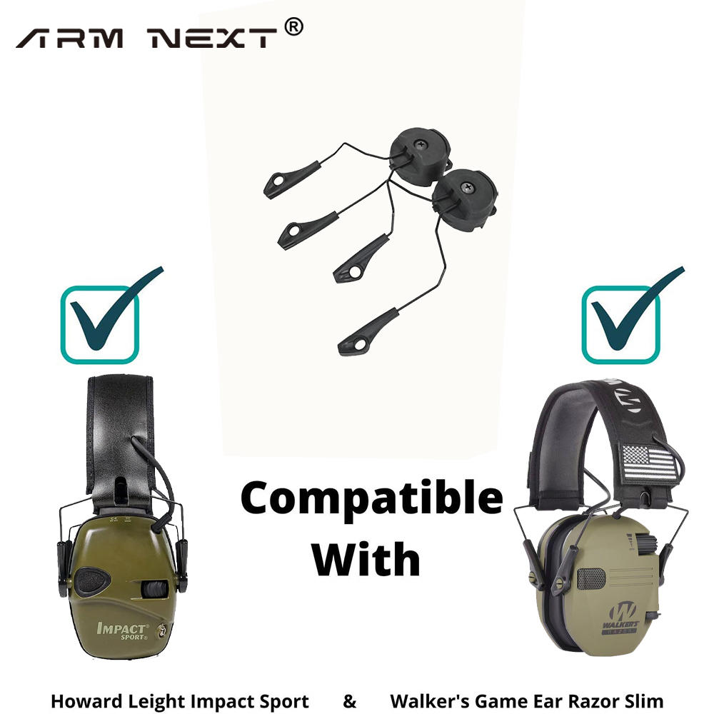 ARM NEXT ARC-Adaptador de riel para casco de OPS-CORE, soporte táctico ...