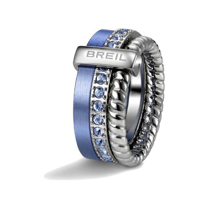 BREIL Joyas colección BREILOGY, ANILLOS DE MUJER en ACERO color LILA ...