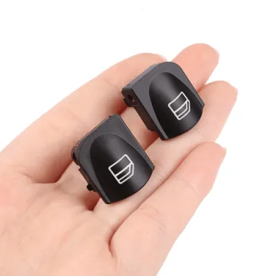 Cubierta Boton Izquierdo De Ventana Electrica Compatible Con Mercedes ...