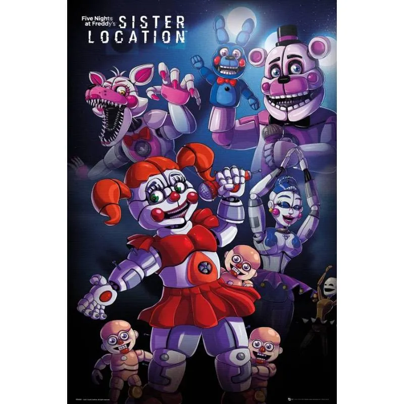 Poster Five Nights At Freddy's (POSTER 61 x 91,5) | Miravia