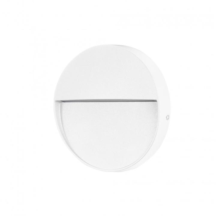FORLIGHT Nod Round - Foco LED Exterior IP65 de Superficie para Pared ...