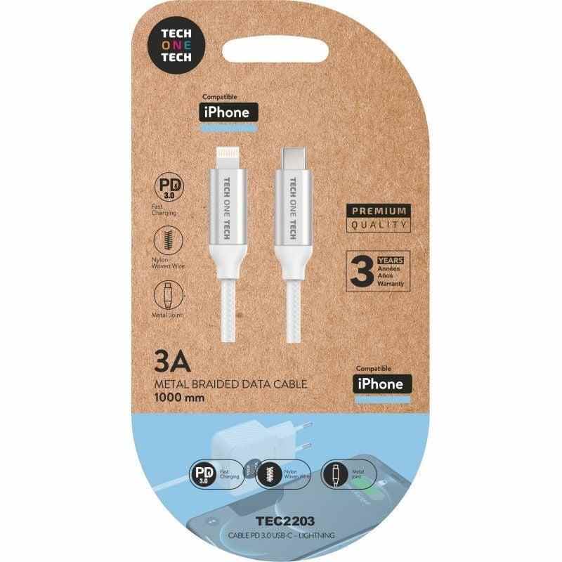 TECH ONE TECH Cable Lightning Tech One Tech TEC2203/ Lightning Macho ...