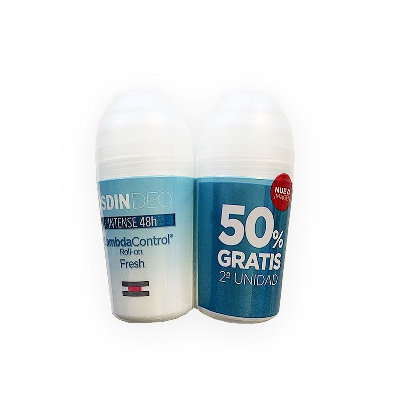 ISDIN Deo Lambda Control Roll-On Fresh 48h 2x50 ml | Miravia