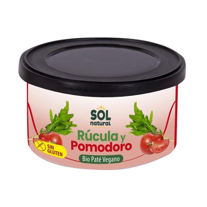 Sol Natural Solnatural Paté Vegano Rúcula/pomodoro 125g - Sana y ...
