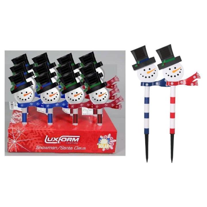 Simon navidad baliza solar muñeco nieve fijo nv411330 suelto | Miravia