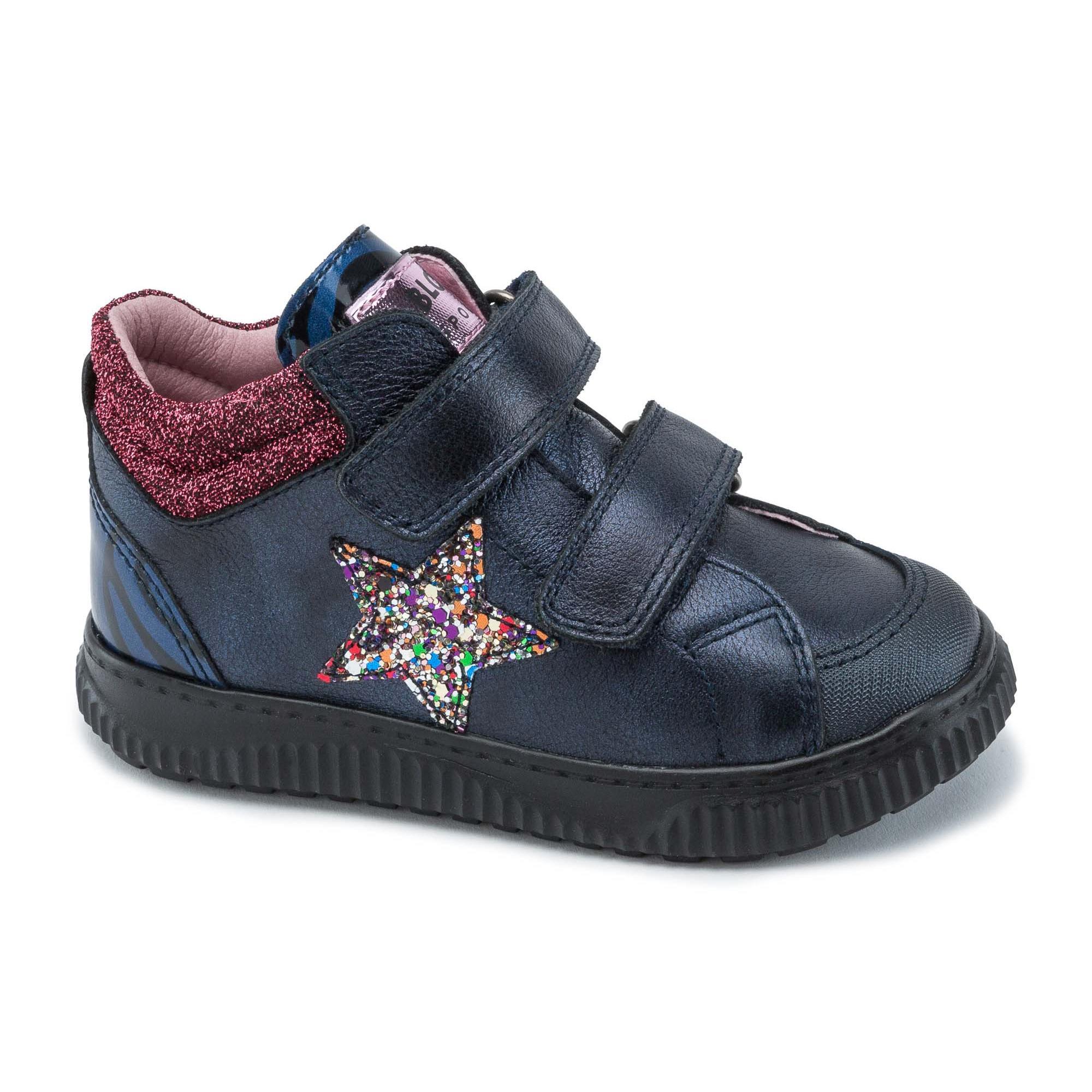 Botines Niña Pablosky de Piel Marino 415322 | Miravia