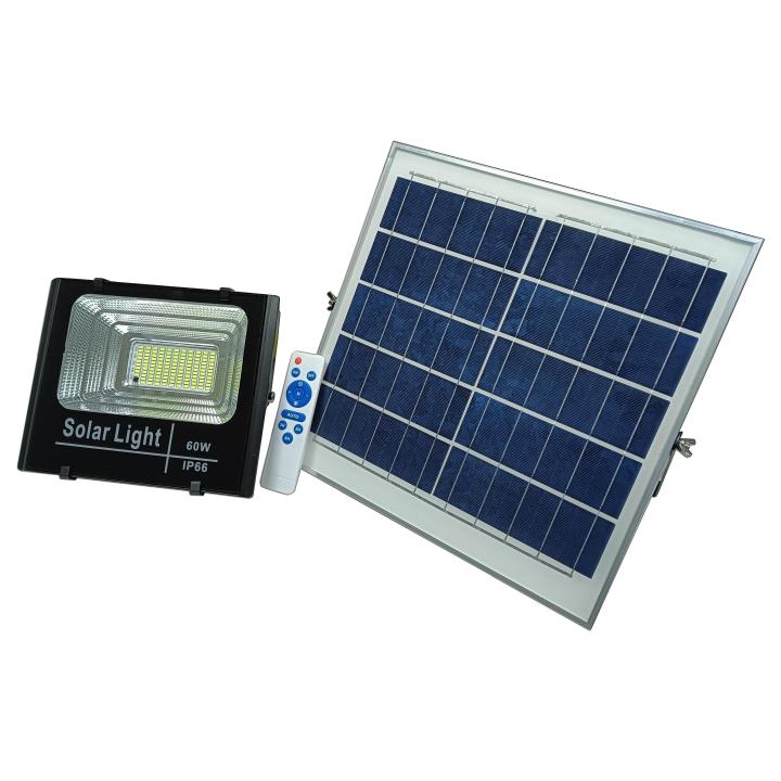 Talox foco solar led c-control remoto 60 w gy-rsf-003 | Miravia