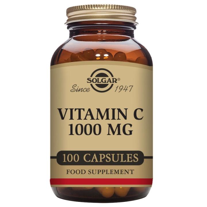 Solgar-Vitamina C Solgar 1000 mg 100 cápsulas | Miravia