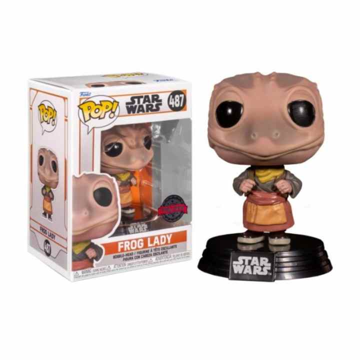 Funko POP Frog Lady 487 Star Wars The Mandalorian Special Edition | Miravia