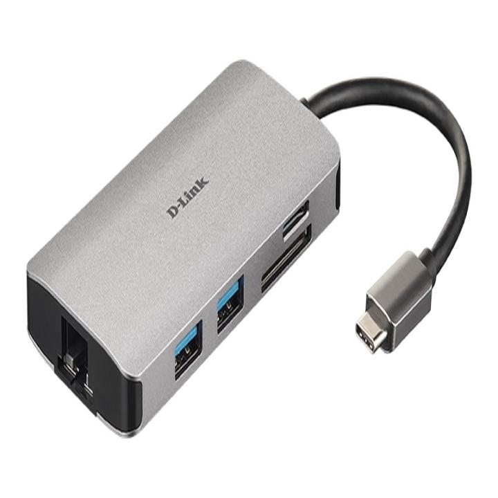 HUB USB-C D-LINK A 3 PUERTOS USB3.0 +1 HDMI +1P USB-C +LECTOR DE ...