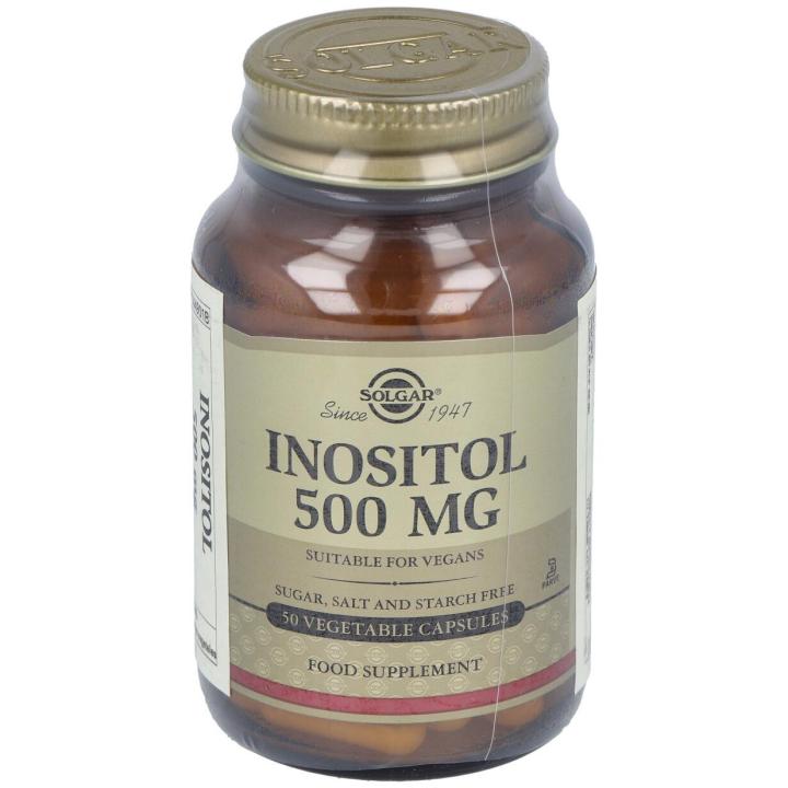 Solgar Inositol 500Mg 50Cáps | Miravia