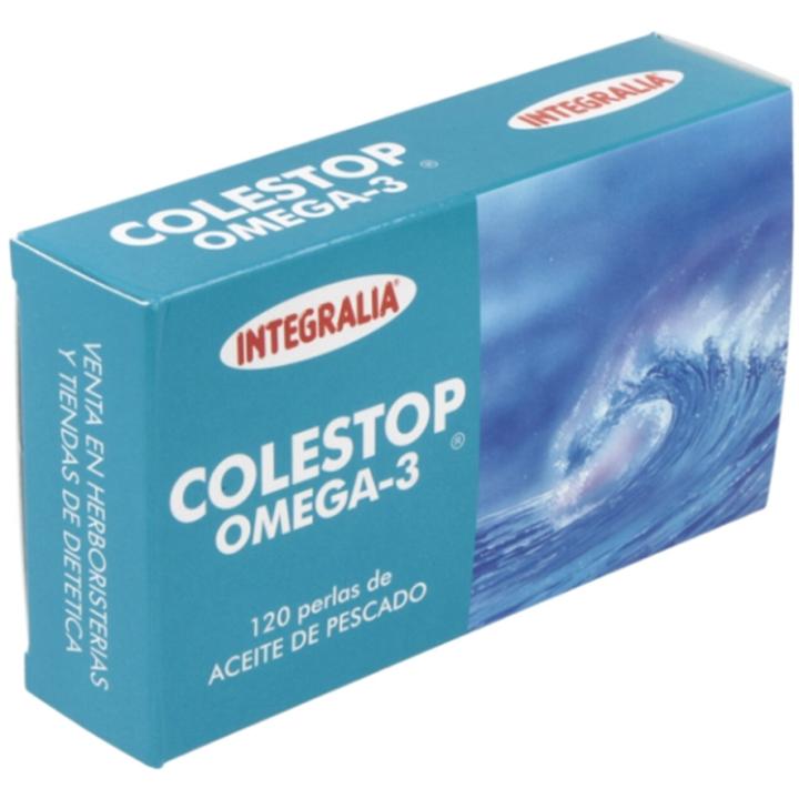 Integralia Colestop Omega-3 120 Perlas - Suplemento Alimenticio para ...
